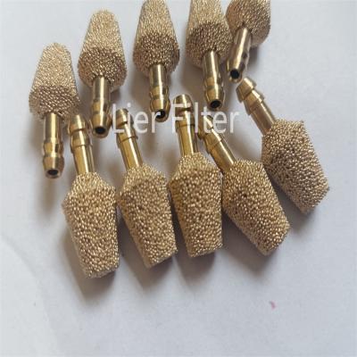 China Sintered Metal Powder Filter 200C to 600C Weldable Copper Powder Filter 2um Pore Size for sale