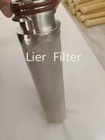 China Reusable Copper Wire Mesh Filter Element 15-45 Percent Porosity for Industrial Filtration for sale