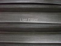 China Anti Corrosion Pleated Filter Element 0.3um 180um for Polymer Melts Filtration for sale
