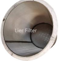 China Industrial Basket Strainer 3-6mm Aperture Stainless Steel Easy Clean for sale