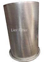 China Industrial Basket Strainer 3-6mm Aperture Stainless Steel Easy Clean for sale