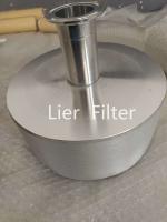 China OEM Shaped Stainless Steel Filter High Pressure Good Straightness for sale