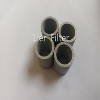 China 0.5um Sintered Porous Stainless Steel Filter 100-1000mm Length Custom for sale