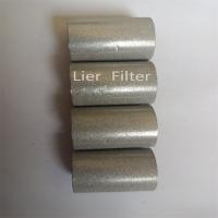 China 0.5um Sintered Porous Stainless Steel Filter 100-1000mm Length Custom for sale