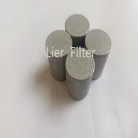 China 0.5um Sintered Porous Stainless Steel Filter 100-1000mm Length Custom for sale