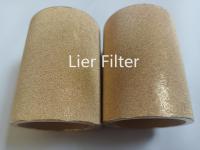 China 10-15um Copper Stainless Steel Powder Sintered Filter Weldable Machinable for sale