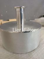 China Multi Layer Stainless Steel Sintered Mesh Shaped Filter 0.2mm 2um for Food Processing for sale