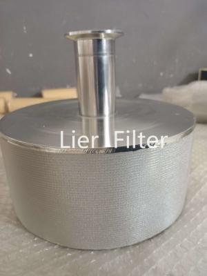 China Multi Layer Stainless Steel Sintered Mesh Shaped Filter 0.2mm 2um for Food Processing for sale
