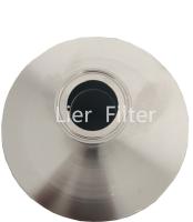 China Stainless Steel Cone Shape Perforated Filter 0.2mm to 2mm Hole Heat Resistant Custom Size for sale