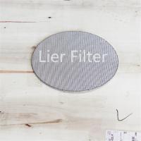 China -200C-600C Temp Sintered Wire Mesh Filter High Dirt Holding Capacity for sale