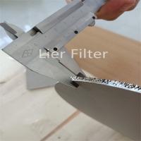 China 480C High Temperature Sintered Mesh Filter 10 Micron Stainless Steel Filter for sale