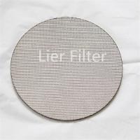 China Sintered SUS316L Stainless Steel Mesh Filter 1200x1000mm 1.7mm for sale