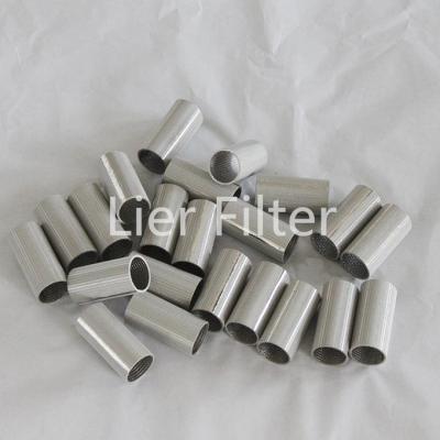 China Multi Function Metal Mesh Filter Impurity Hydraulic Filter Element 1-1.5mm Weld Width for sale
