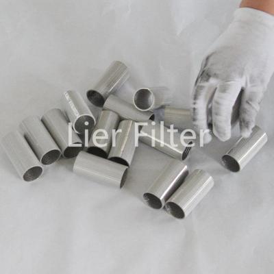 China CE GB Stainless Steel Metal Mesh Filter Sintered Multi Layer Valve Filter Element for sale