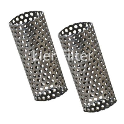 China SS304 SS316 Cylinder Perforated Metal Wire Mesh 0.1-200mm Hole Custom Sizes for sale