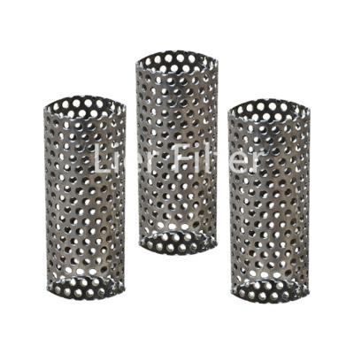 China SUS316L Perforated Stainless Steel Tubing 1um-100um Filtration Precision Corrosion Resistant for sale