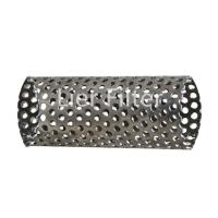 China Stainless Steel Perforated Metal Tube 0.1mm-15mm Thick 10 Micron Filter Mesh for Industrial Filtration for sale