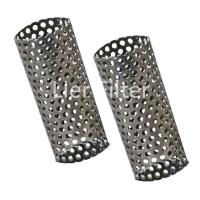China Stainless Steel Perforated Metal Tube 0.1mm-15mm Thick 10 Micron Filter Mesh for Industrial Filtration for sale