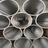 China Stainless Steel 304 Perforated Metal Sheet Tube 0.1mm-6mm Thickness for Water Treatment for sale