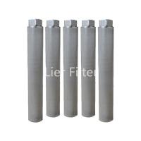 China 5 Layer Sintered Wire Mesh High Strength 500C Stable Mesh Shape Filter for sale