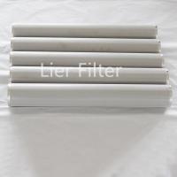 China Round Cylindrical Stainless Steel Sintered Mesh Five Layer Filter Element 5 Micron for sale