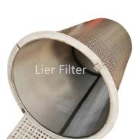 China JB/7538 Large Particle Industrial Basket Strainer For Polyester Filtration for sale