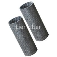 China Good Rigidity Stable Mesh Sintered Metal Filter Elements 1mm To 6mm Thick for sale