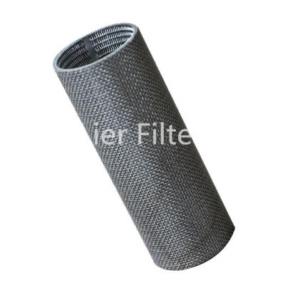 China Wear Resistant Sintered Metal Filter Elements Circle Dia 44-600mm for sale