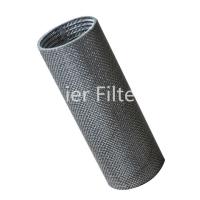 China Strong Corrosion Resistance Sintered Metal Filter Elements Good Permeability for sale