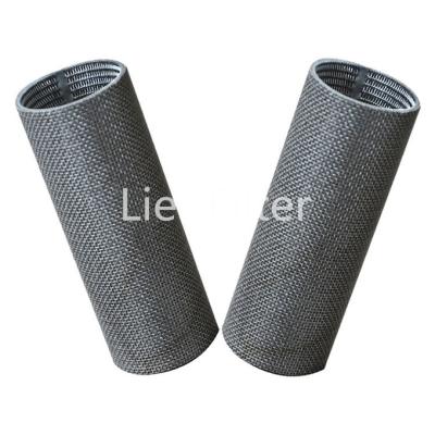 China S316L High Compressive Strength Sintered Metal Filter Elements For high pressure backwashed Oil Equipment for sale