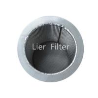 China Single Bag Industrial Metal Filter Element High Flow Rate 304 Stainless Steel 20 m3/h for sale