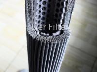 China 10um To 60um Folding Filter Element High Dirt Holding Capacity for sale
