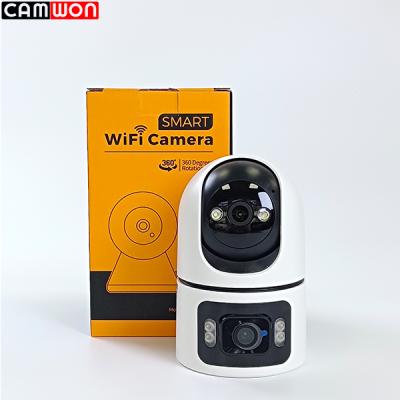 China 4MP Dual Lens Indoor WiFi PTZ Camera 2K Night Vision 5V Security Camera for sale