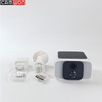 China 5MP Tuya Smart Solar Camera IP65 Waterproof Dual Band WiFi Camera for sale