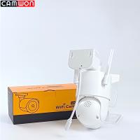 China 6MP Multiple Lens Camera Motion Tracking Wireless WiFi Outdoor Camera 2.4Ghz for sale
