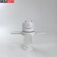 China 4MP E27 WiFi PTZ Bulb Camera 2.4G Home Security Surveillance 355 Degree Pan 30W Floodlight for sale