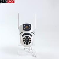 China 4K Dual Lens TUYA Smart Outdoor Security Camera 2.4G 5G WiFi 30m Night Vision for sale