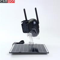 China 8MP Solar Powered 4G Security Camera 8W Panel AOV Real Time Monitoring Two Way Audio for sale