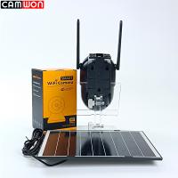China 8MP WiFi Solar Camera 8W Solar Panel AOV Low Power Pan Tilt Security Camera 13500mAh Battery for sale