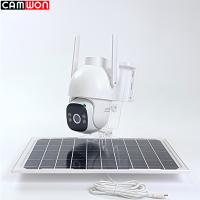 China 4G AOV Solar Camera 3MP Color Night Vision 24/7 Security Outdoor CCTV 15600mAh for sale