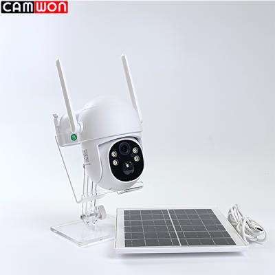 China 4G Vsim / eSim Solar Cellular Security Cameras 9000mAh 5W Solar Panel CCTV Camera for sale