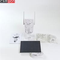 China Wireless Solar Powered PTZ Security Camera 2MP 1080P PIR Motion Detection IP66 Outdoor for sale