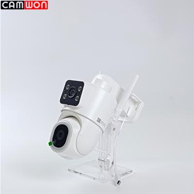 China 6MP Outdoor Dual Lens WiFi Security Camera Tuya Smart Home Surveillance with Auto Tracking for sale