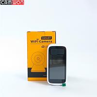 China 2K 4MP WiFi Security Camera with 2.8in Screen 2-Way Video Call 360 Rotation for sale