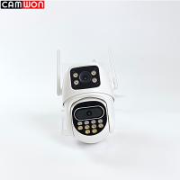 China 6MP Dual Lens Outdoor WiFi Security Camera IP65 PTZ Smart CCTV 12V 2A for sale