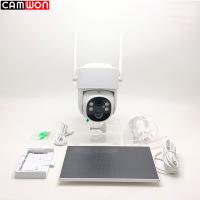 China 4MP Solar WiFi IP Camera Outdoor 3W Solar Panel 7800mAh Battery IP66 PTZ Security Camera for sale