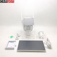China 4MP Solar WiFi IP Camera Outdoor 3W Solar Panel 7800mAh Battery IP66 PTZ Security Camera for sale