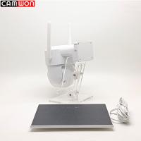 China IP66 3MP IP Camera Tuya 4G Pan Tilt Wireless Security Camera With Solar Panel for sale