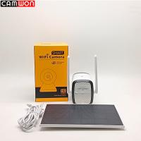 China 2MP Wireless Outdoor Security Camera IP66 Waterproof Solar Powered Security Camera With Wide Angle Lens for sale