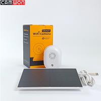 China 4MP 2K Wireless Outdoor Camera Battery Powered WiFi IP Camera Colour Night Vision 2 Way Audio PIR Detection for sale